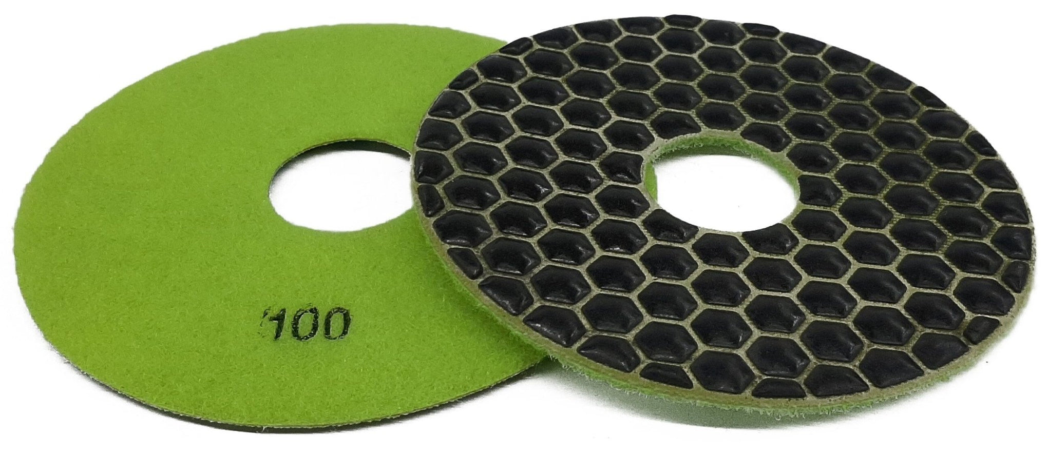 100, 125 & 180mm Hard Material Dry Hand Polishing Pads — Artizan Diamond