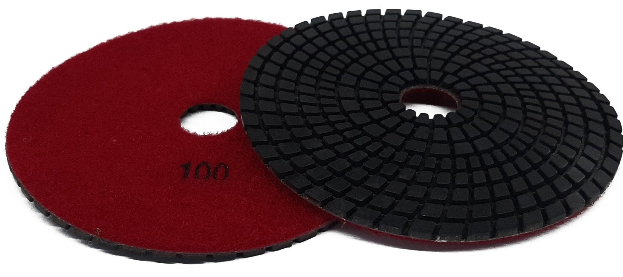100mm & 125mm wet hand polishing pads. — Artizan Diamond